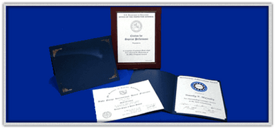 Certificate Plaques
